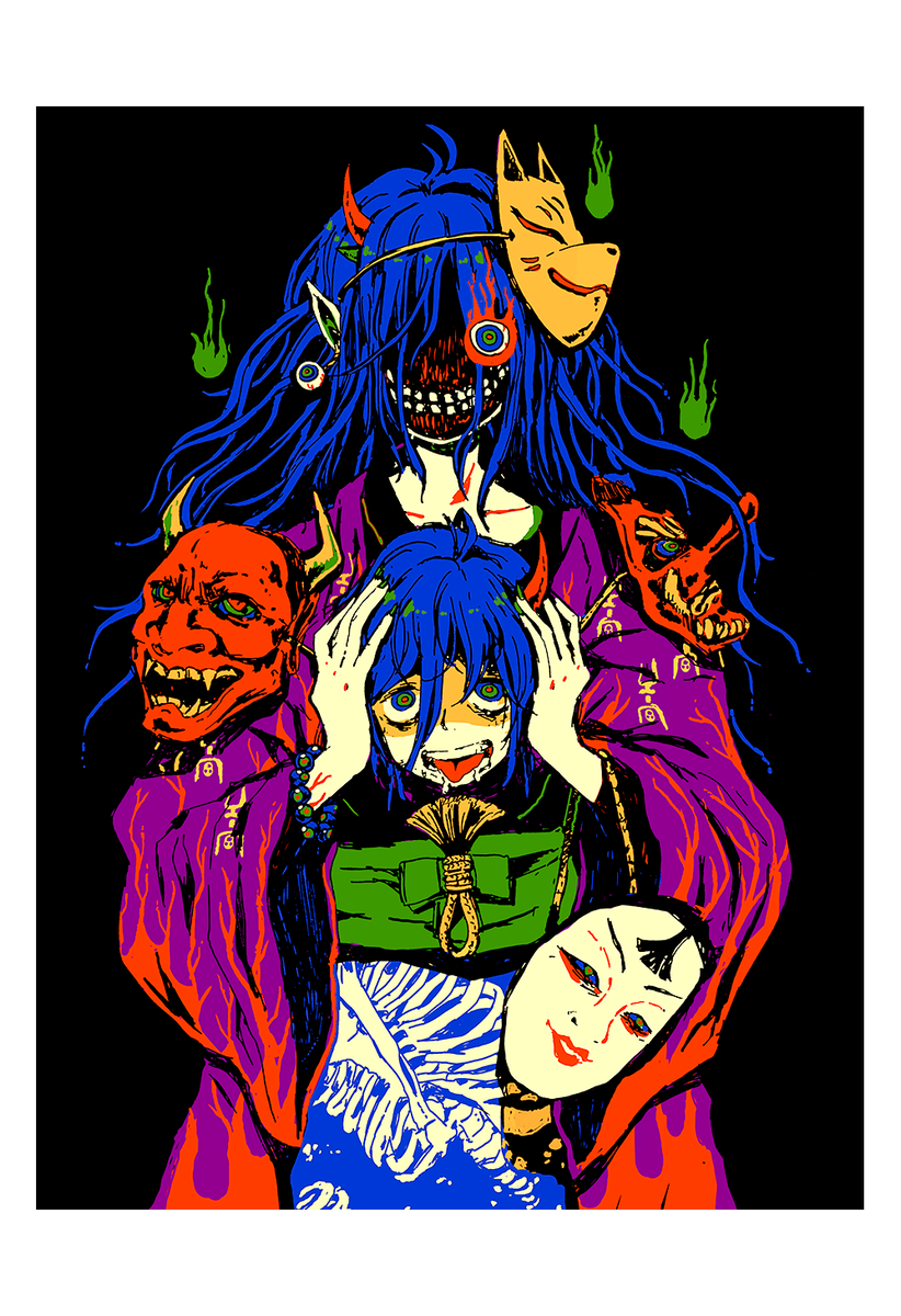 "MASK COLLECTOR" Screen Print – OMOCAT