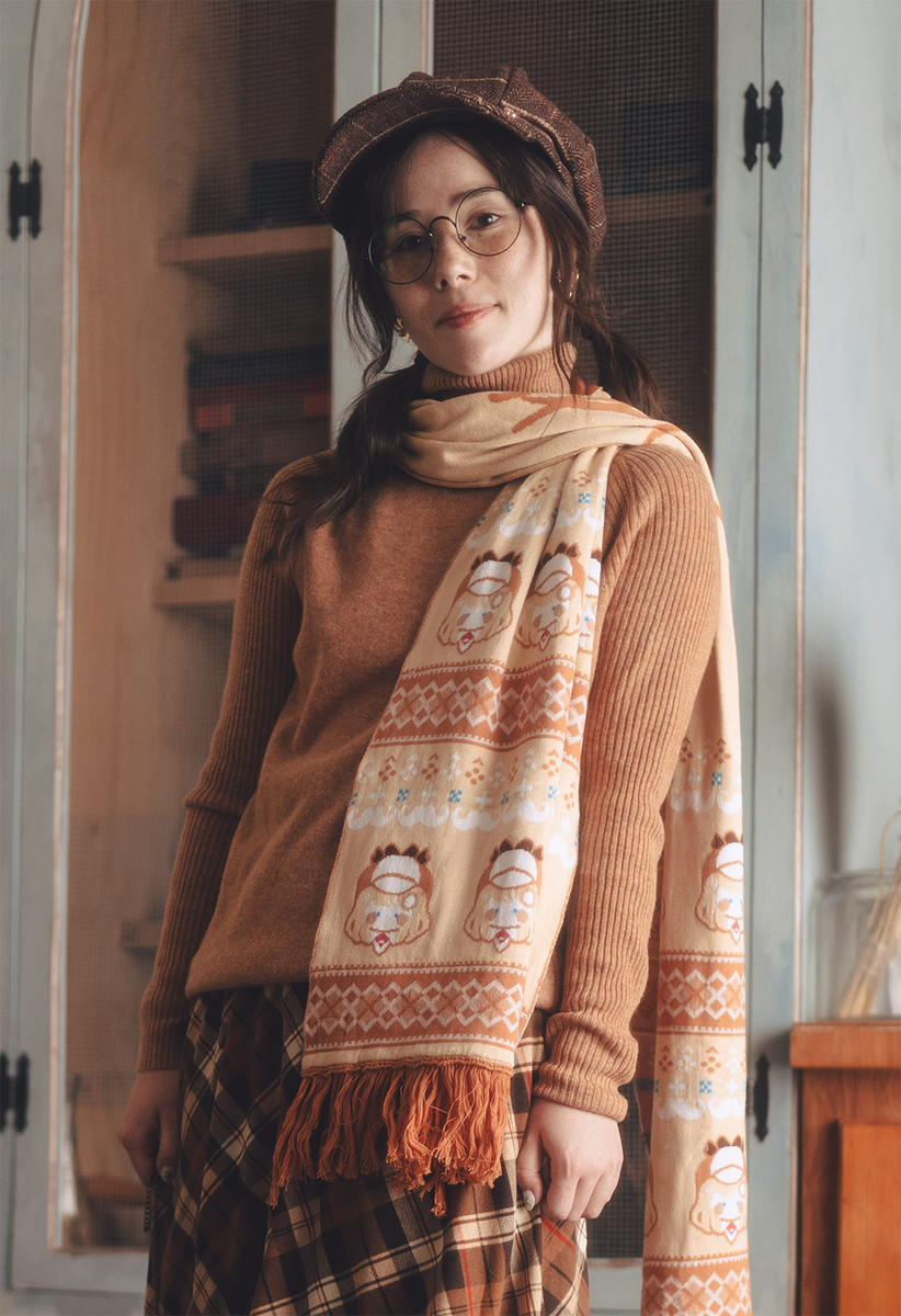 WATSON AMELIA Knit Scarf – OMOCAT