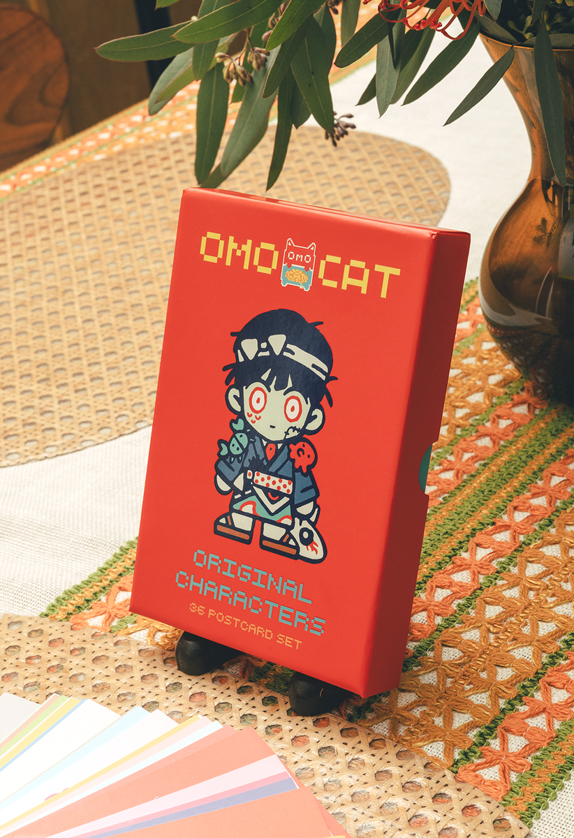 OMOCAT Original Characters Postcard Set