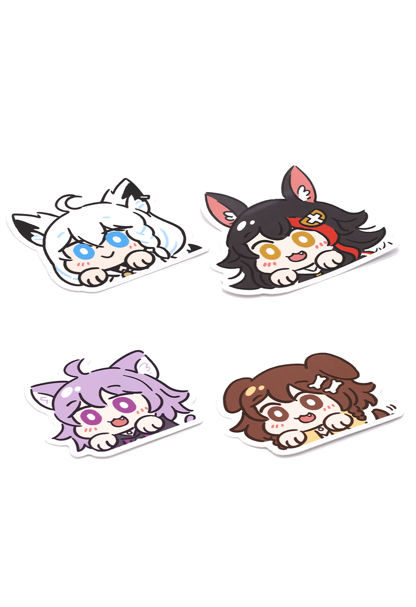 hololive GAMERS Vinyl Sticker – OMOCAT