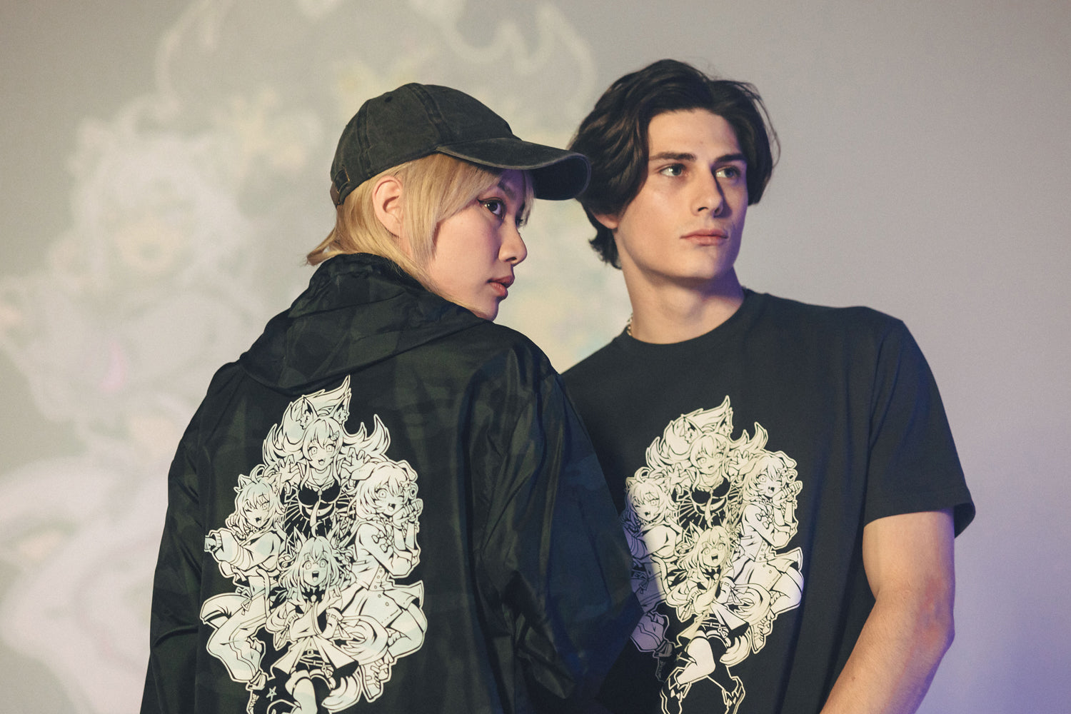 hololive GAMERS Black Camo Windbreaker – OMOCAT