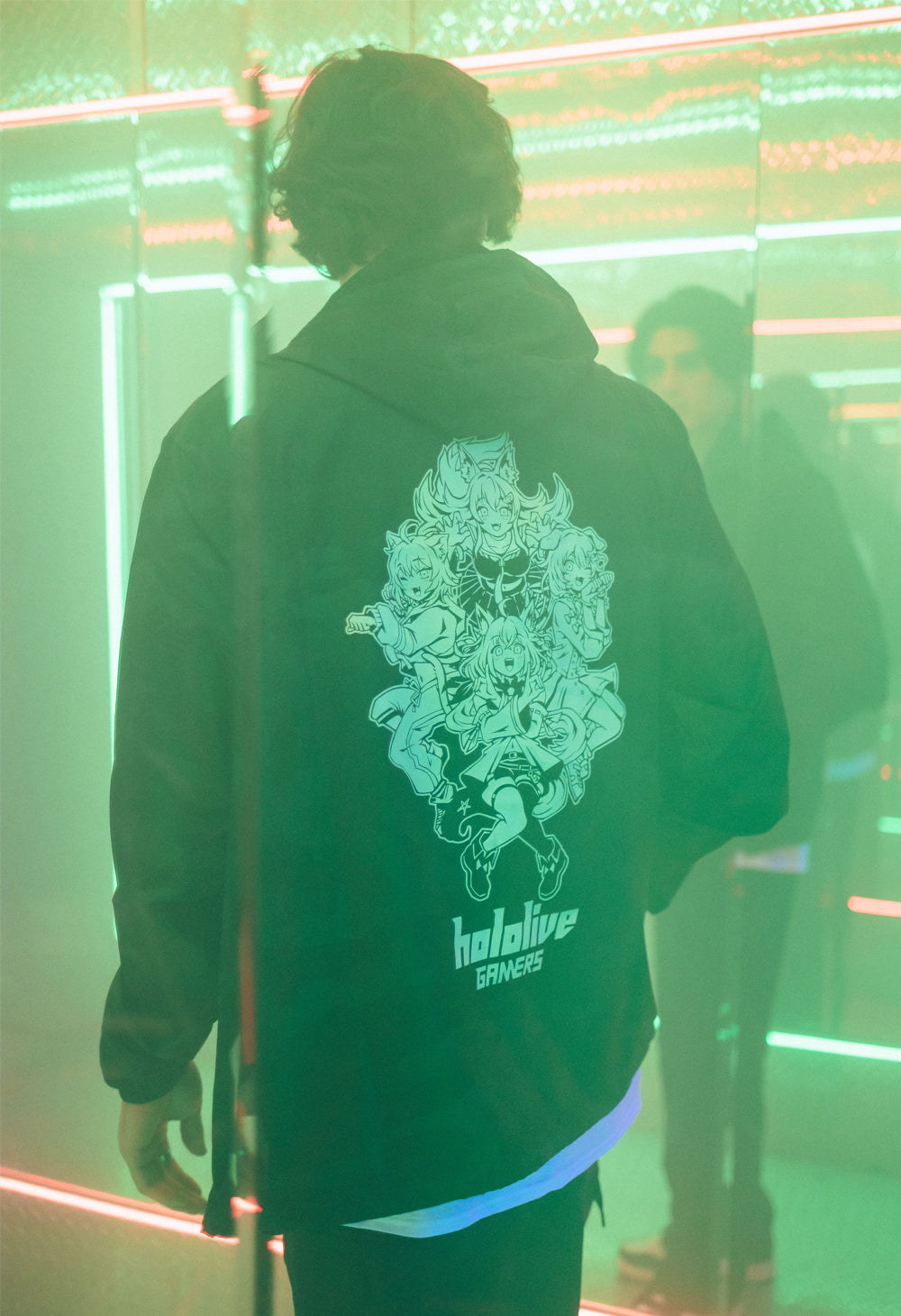 hololive GAMERS Black Camo Windbreaker – OMOCAT