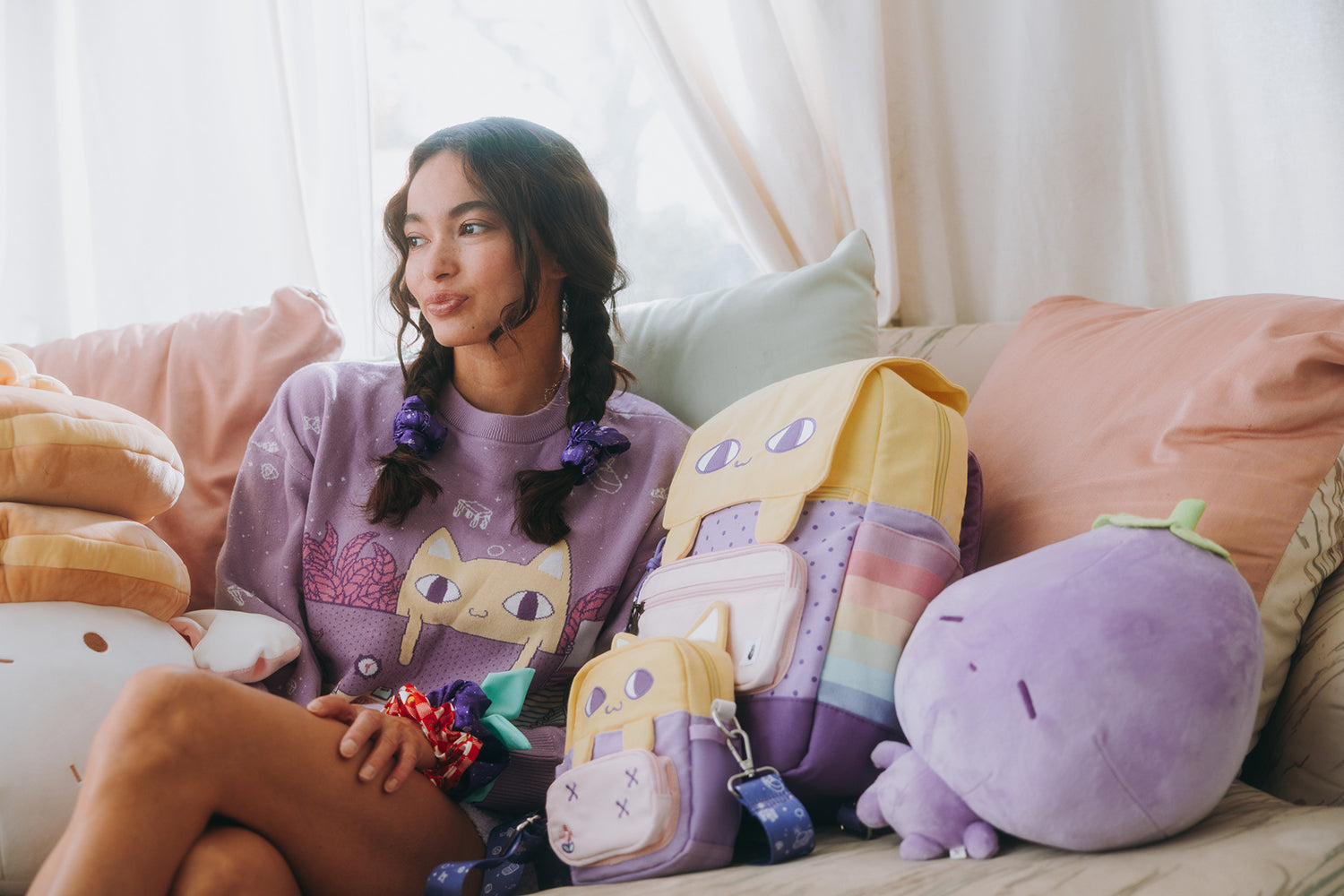 NEIGHBOR'S ROOM Knit Sweater – OMOCAT