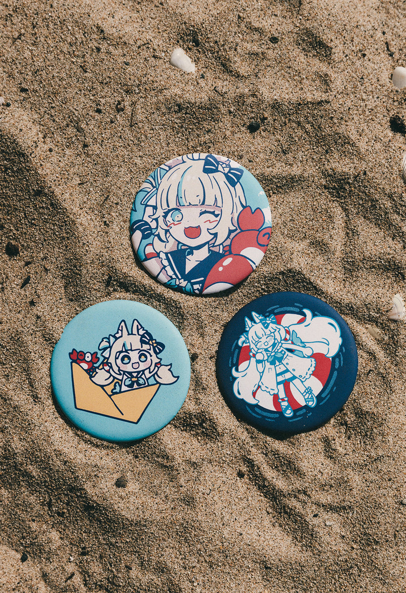 SAMEKO SABA Button Pin Blind Bag – OMOCAT