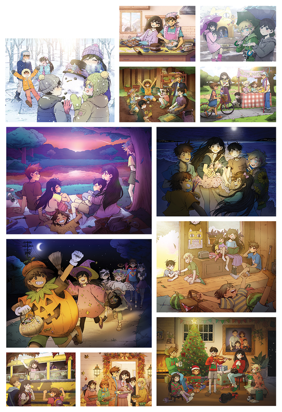 The OMORI Calendar Project Poster – OMOCAT