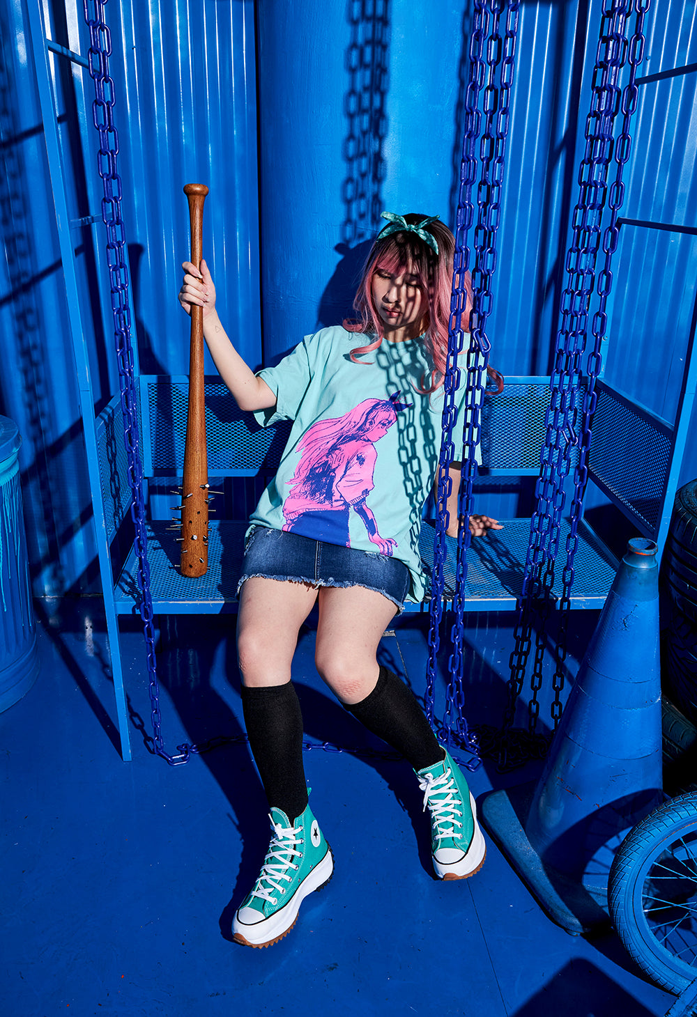 NAIL BAT T-Shirt – OMOCAT