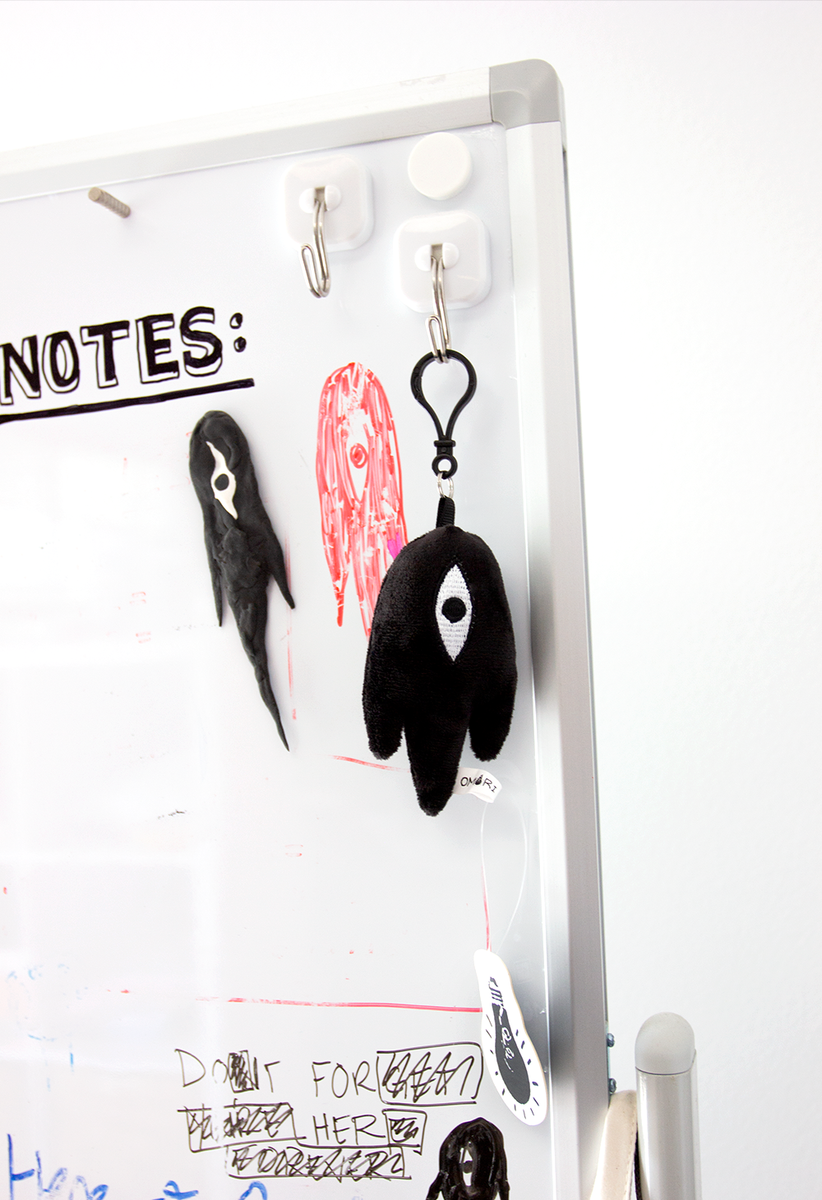 SOMETHING Plush Keychain – OMOCAT
